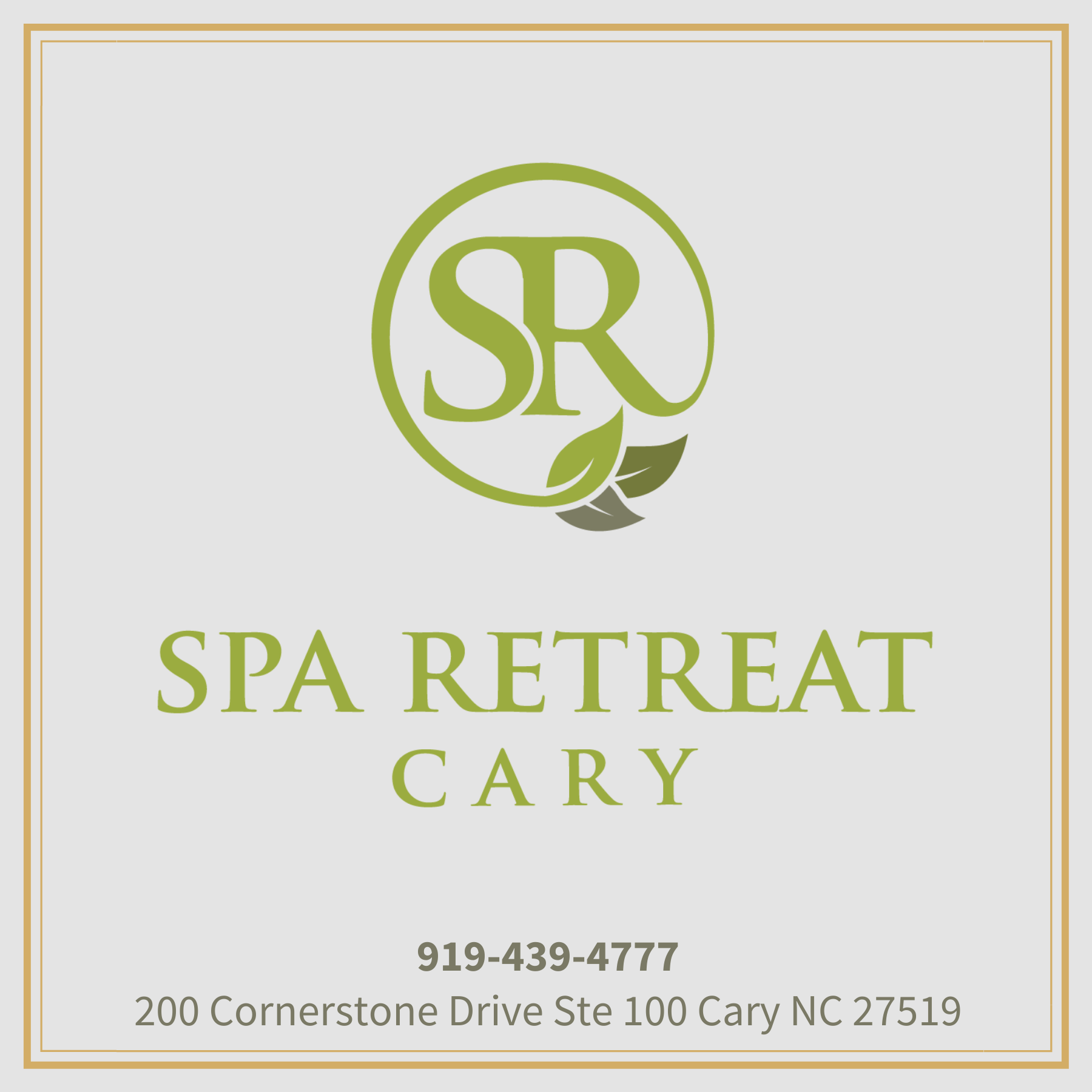 Winter 2020 Spa Menu - Spa Retreat Cary